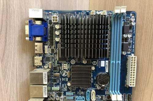 ITX плата gigabyte с процессором Celeron 1037U
