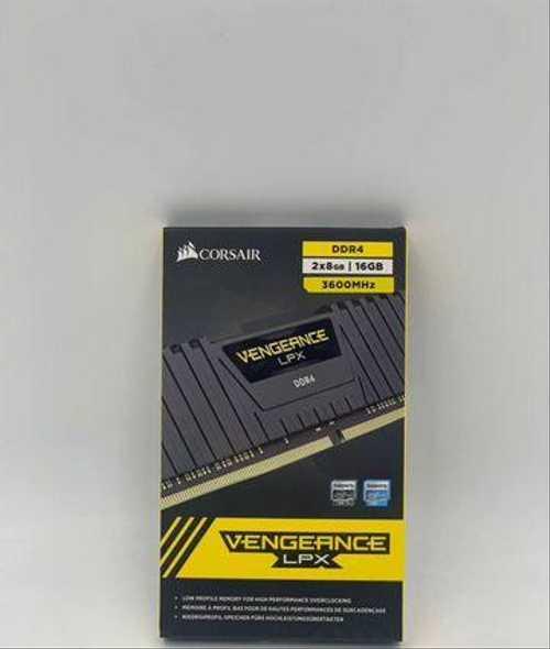 Corsair Vengeance LPX 16GB (8GBx2) CMK16GX4M2D3600