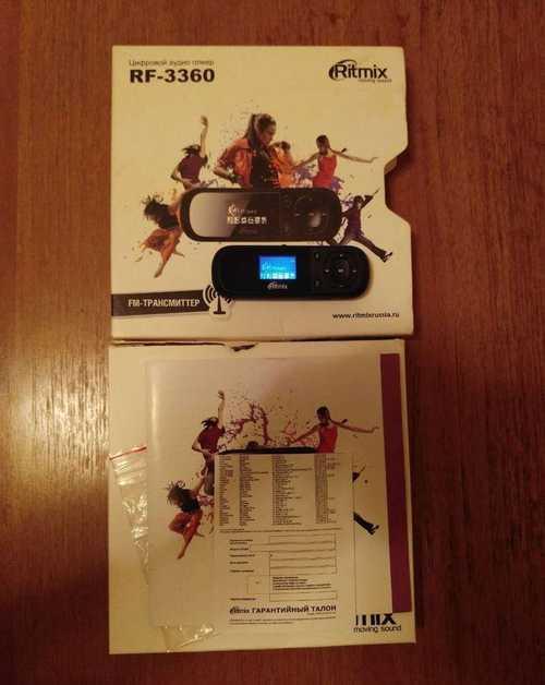 Мп3 плеер Ritmix RF-3360