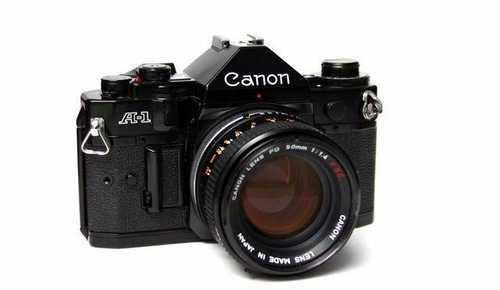 Canon A-1 + Canon Lens FD SSC 50mm f1.4
