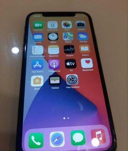 iPhone X серый 64 gb