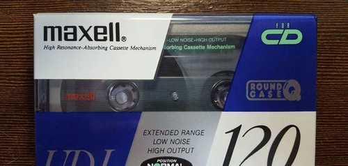 Аудиокассета новая Maxell UDI 120