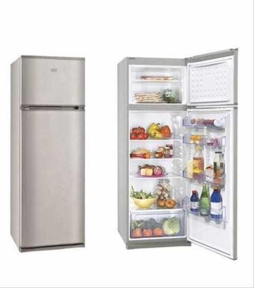 Холодильник zanussi ZRD332SO, двухкамерный, серебр