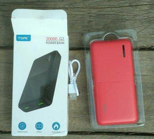 Powerbank Topk 20000mAh