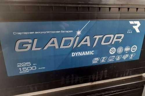Аккумулятор gladiator 225 Ач / 1500 А