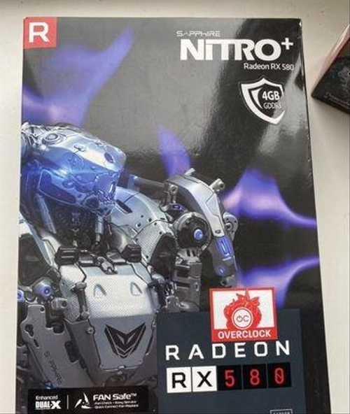 Видеокарта AMD Saphire Nitro RX580