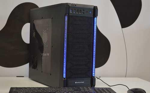 Офисный пк C2D E4500-3Gb-HDD 120Gb-GT 7600