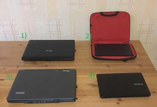 4 ноутбука. Asus. Ультрабук Lenovo, Acer, Samsung