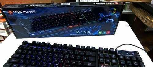 Игровая клавиатура с подсветкой MRM power K-170A