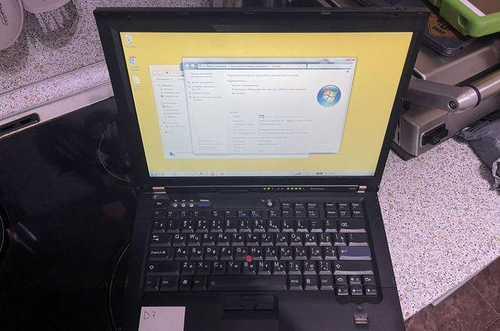 Thinkpad T400 C2D P8600/4gb/ssd 120gb