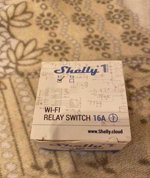 Wifi реле shelly 1