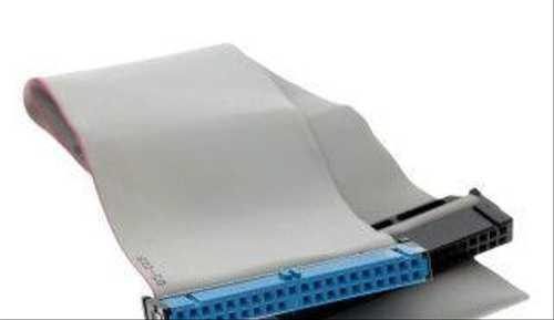 Шлейф IDE udma 66 100 133 новый синий