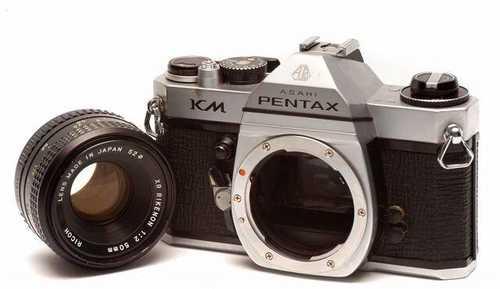 Pentax KM + Ricoh XR Rikenon 50mm f2