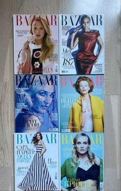 Журналы Vogue,bazaar, Interview, Elle