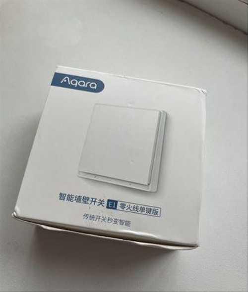Aqara Smart Wall Switch E1 (with Neutral)