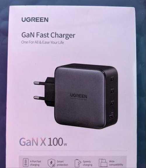 Блок питания Ugreen GaN Fast Charger 100W