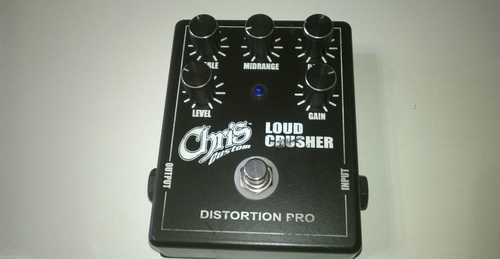 Педаль Chris Custom Loud Crusher distortion обмен