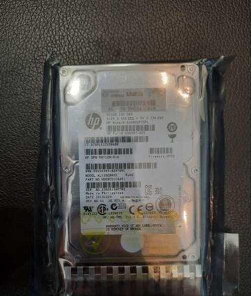 Новый жесткий диск HP 600 GB SAS 10k SFF