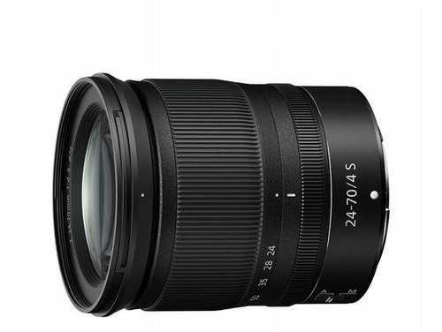 Объектив Nikon 24-70 F4s (рст, гарантия 1+3 года)