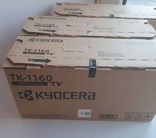 Картридж Keyocera tk-1160 черный для принтера
