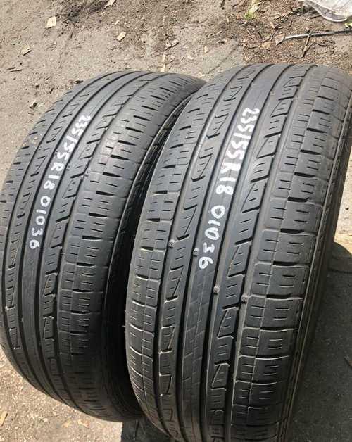 Пара шин 235 55 R18 Kumho Solus KL21