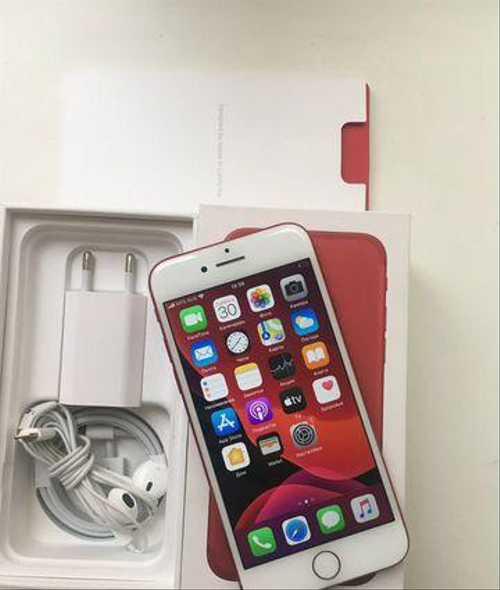 iPhone 7 Red Product 128gb | Festima.Ru - Мониторинг объявлений