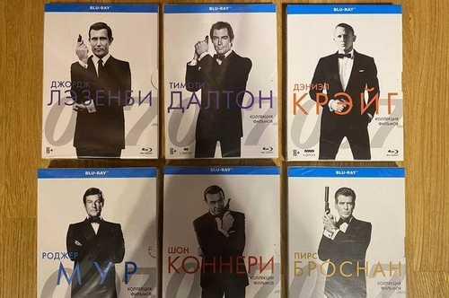 Коллекция 007: Джэймс Бонд, все фильмы (Blu-Ray)