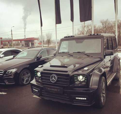 Обвес Mansory Gronos Blac Edition на гелендваген G