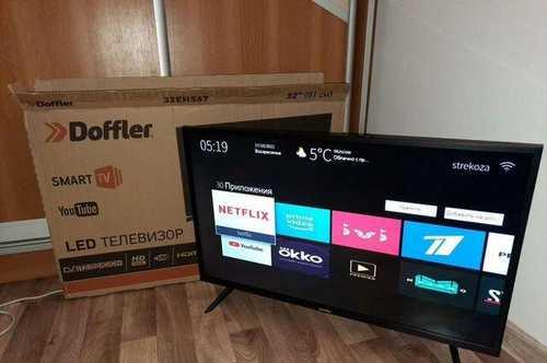 Телевизор Doffler 32(81см) Smart TV WiFi