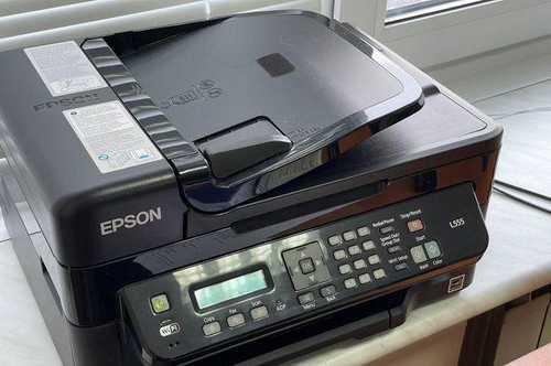 Принтер снпч Epson L555 на запчасти