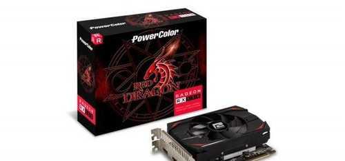 Новая PowerColor AMD Radeon RX 550 Red Dragon 4 gb