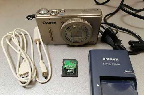 Фотоаппарат Canon PowerShot S100 + Карта 32 Гб