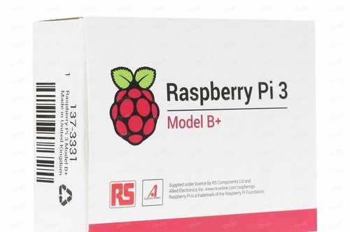 Микрокомпьютер Raspberry Pi 3 model B + корпус +