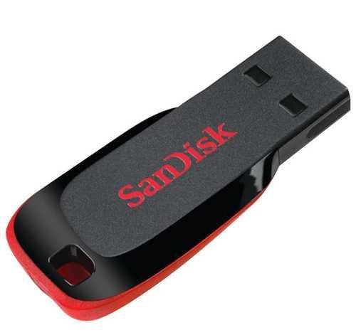 USB Флеш-накопитель SanDisk CruzerBlade16Gb чёрный