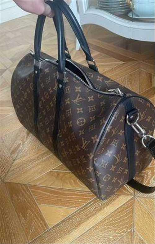 Сумка louis vuitton оригинал Keepall 45 с плечевым