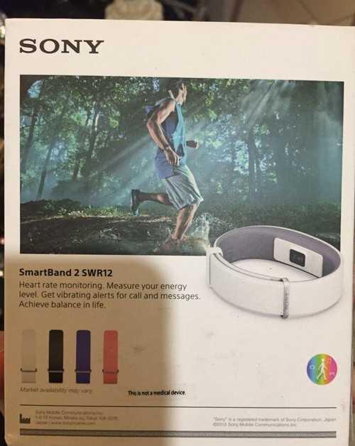 Sony smartband 2 SWR12 смарт браслет фитнес трекер