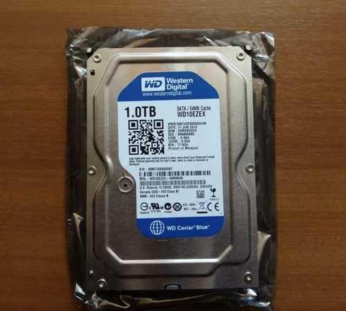 Жесткий диск WD 1тб, HDD, SATA III, 3.5"