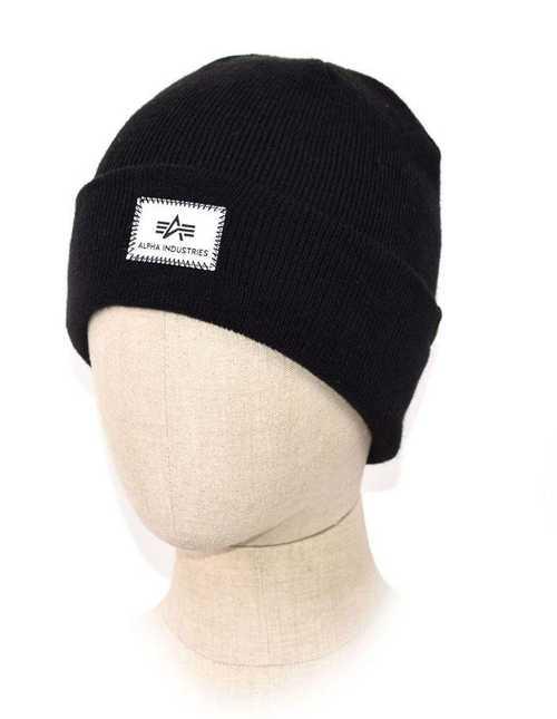 Шапка alpha industries X-FIT beanie black