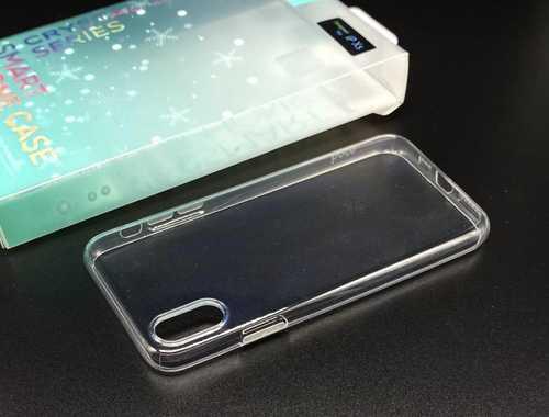 Чехол iPhone X Xs Силикон Hoco Crystal Clear 10