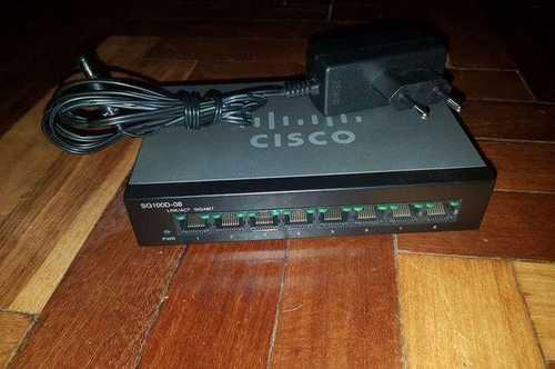 Коммутатор Cisco sg100d-08 v2