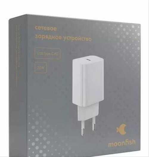Сетевое зарядное устройство moonfish USB-C, PD, 20