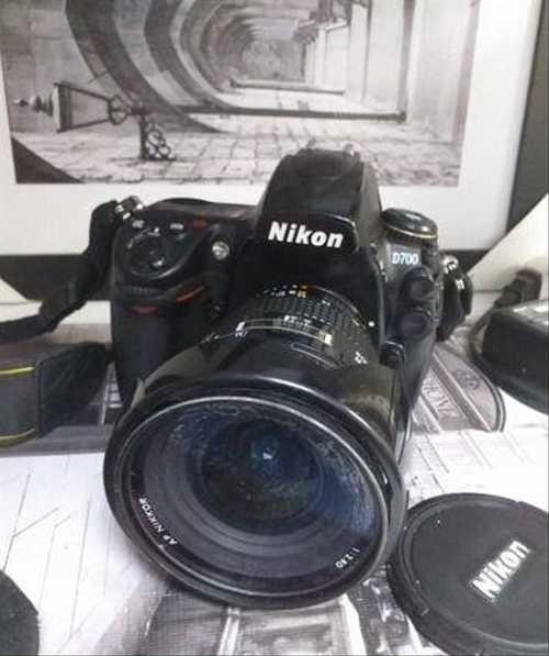 Фотоаппарат Nikon D700 Body с объективом Nikon AF