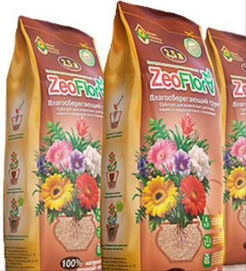 Цеофлора ZeoFlora 2,5л обычная и для орхидей