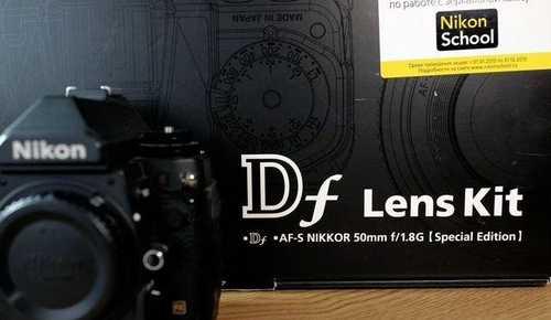 Nikon Df kit 50mm f1.8 (black) как новый
