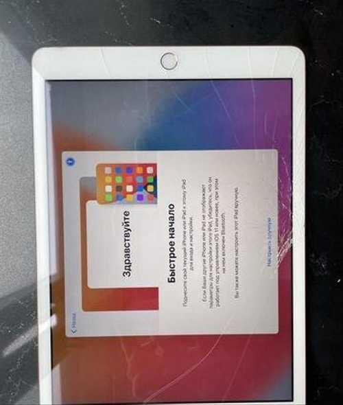 iPad 7th gen, A2197, 128Gb, разбито стекло