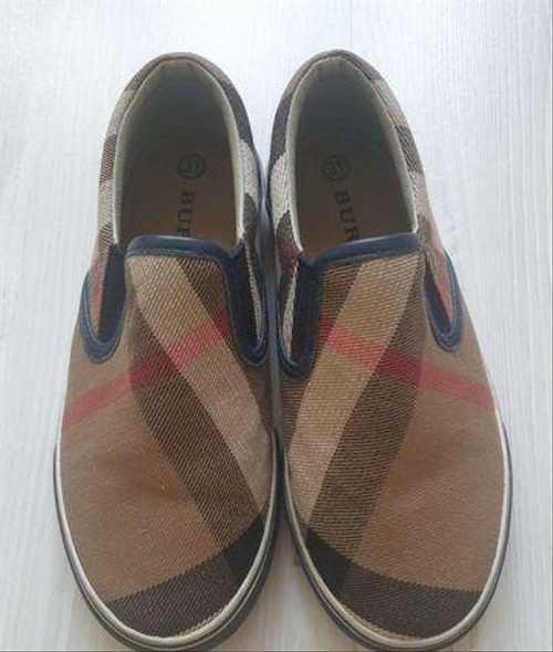 Слипоны burberry