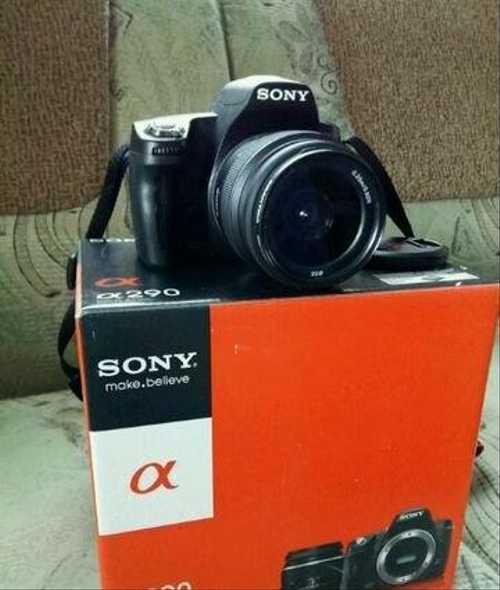 Фотоаппарат Sony Alpha dslr-A290L 18-55mm Kit