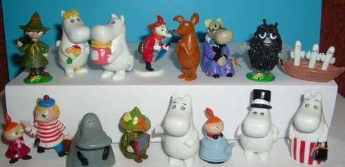 Муми тролли, полная коллекция Ландринъ Moomin 2009