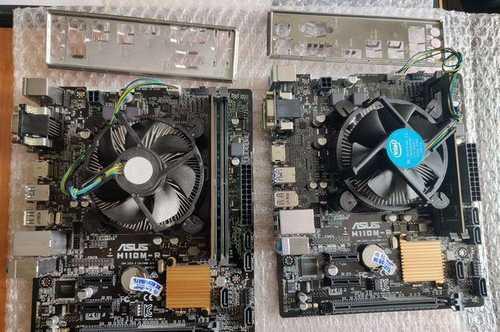 Комплект H110+Intel G4600+Fan+DDR4 4GB Smsng