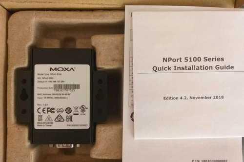 Преобразователь moxa nport 5130